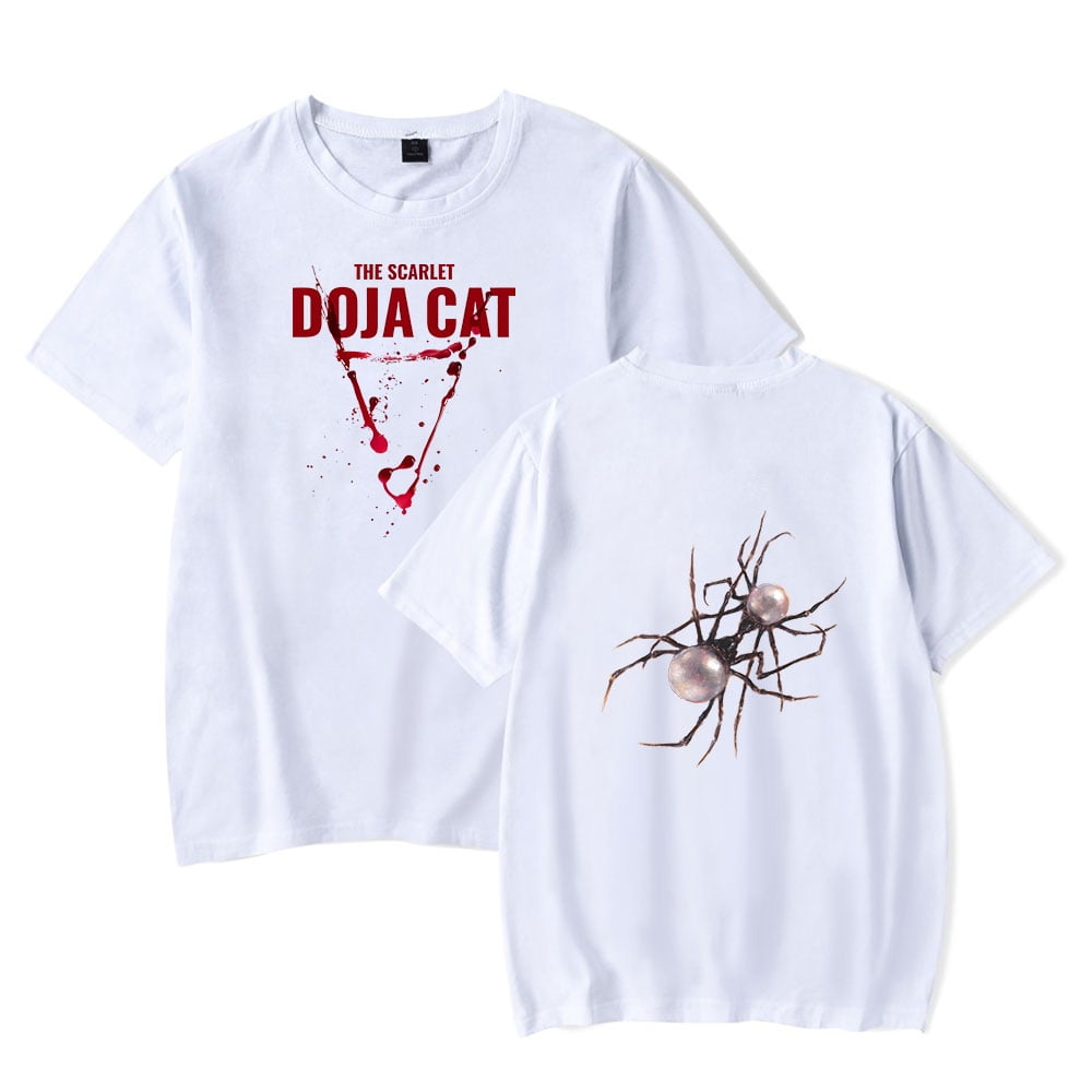 Doja Cat the scarlet tour merch T Shirt Short Sleeve crewneck tshirt ...