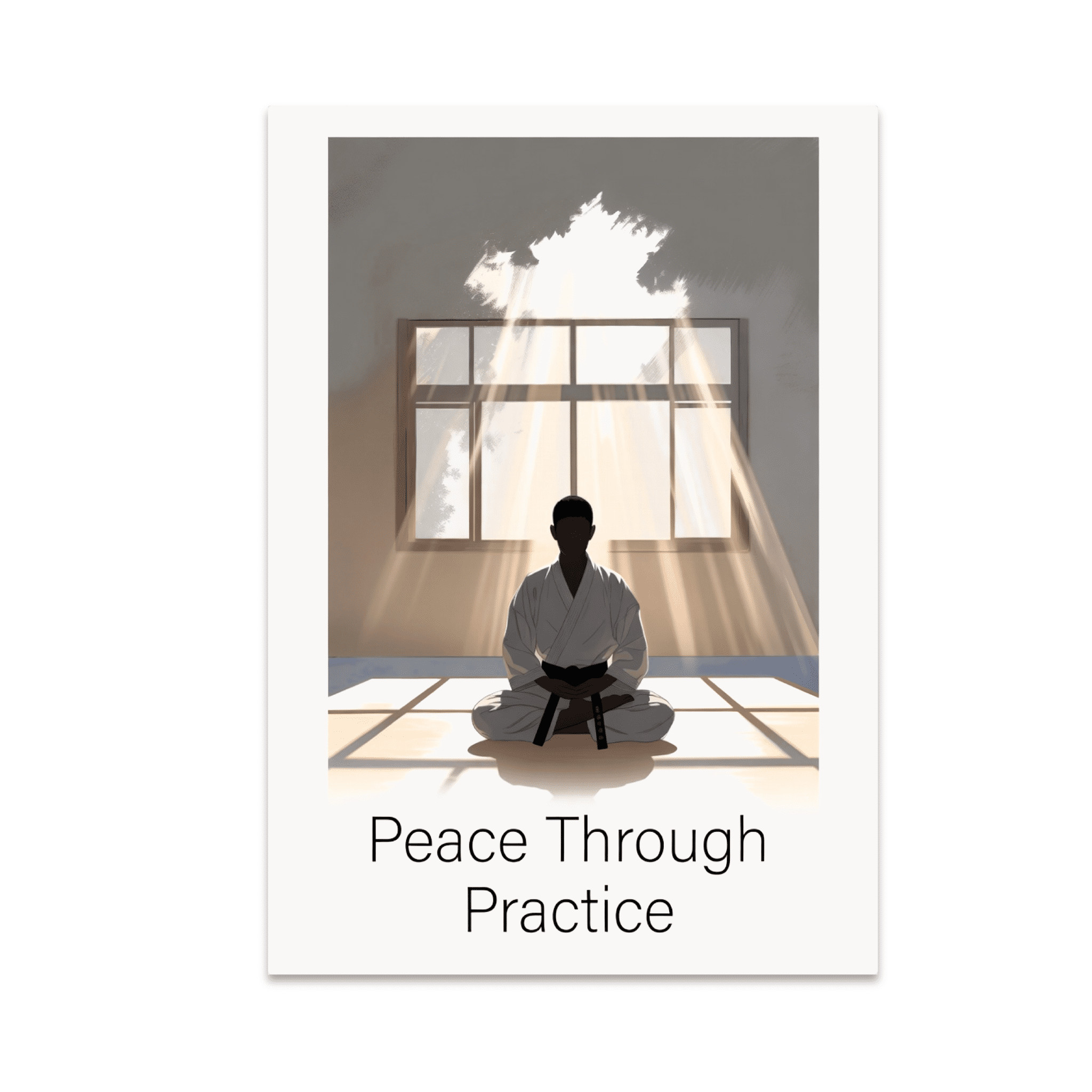 Dojo Tranquility Decor - Martial Arts Enthusiast - 13x19 Poster Print ...