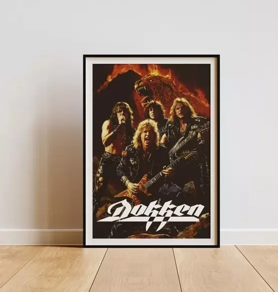 Dokken - Poster On The Theme Of The Famous Heavy Metal Group 3 NO ...
