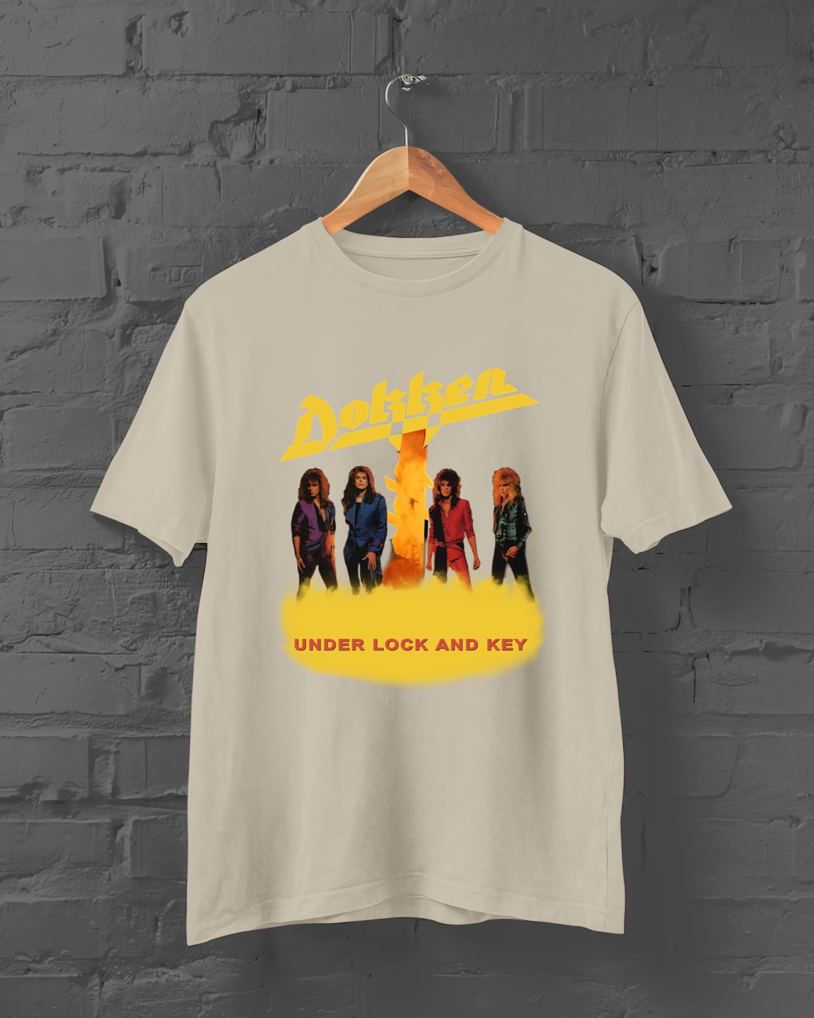 Dokken T-Shirt, Dokken Under Lock And Key Tour 1985 Unisex S-5XL 7 COLOR OPTIONS - NEW - INSTOCK ...