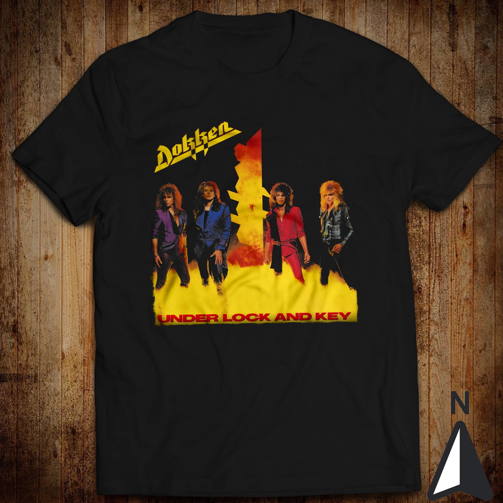 Dokken Under Lock And Key Don Dokken George Lynch Mick Brown Jeff ...
