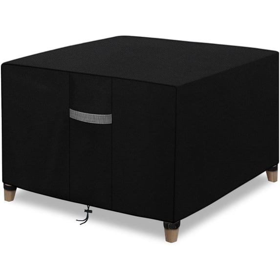 Dokon Patio Ottoman Covers Waterproof Outdoor Side Table Cover with Air ...