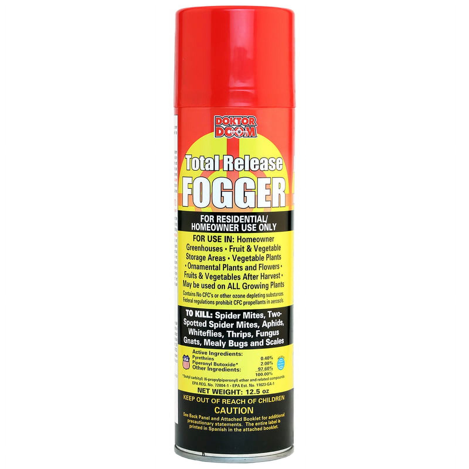 Doktor Doom Bed Bug and Flea Fogger Spray 12.5 oz - Walmart.com