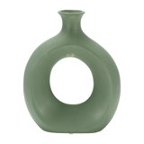 Dol, 10" Open Cut Vase, dark Sage - Walmart.com