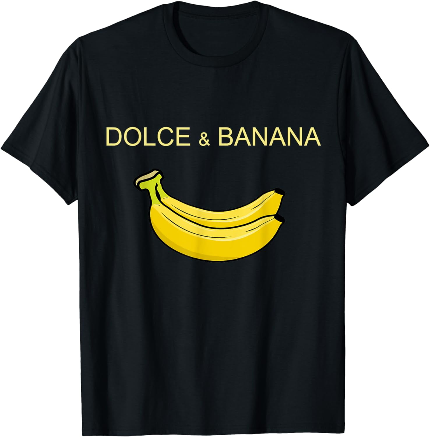 Dolce And Banana TShirt, Funny Cute Graphic Design Banane T-Shirt - Walmart.com