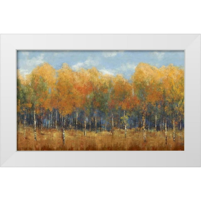 Dolce, Carmen 18x12 White Modern Wood Framed Museum Art Print Titled ...