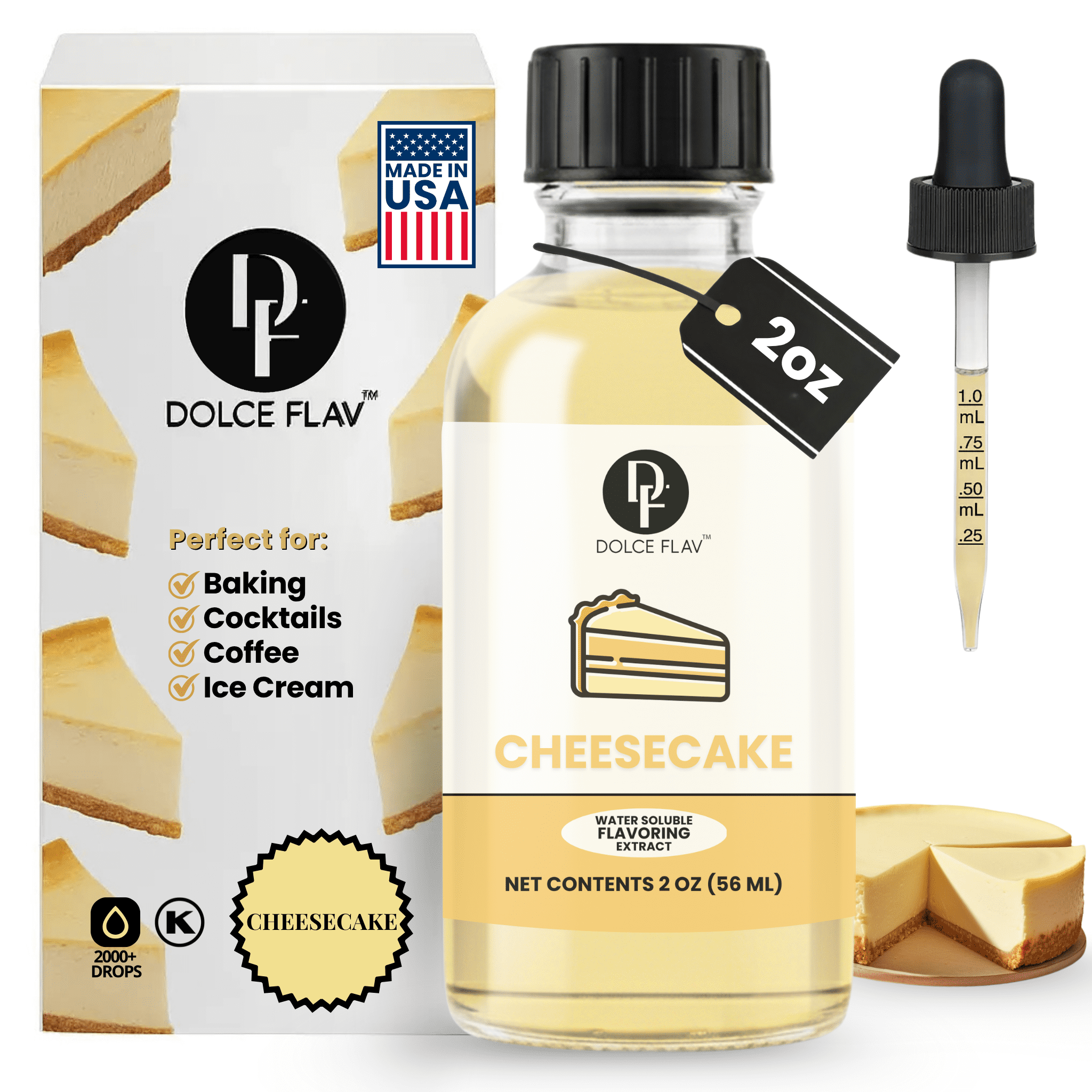 Walmart Cheesecake Baking Flavor Concentrate, Liquid Cookie Flavoring ...