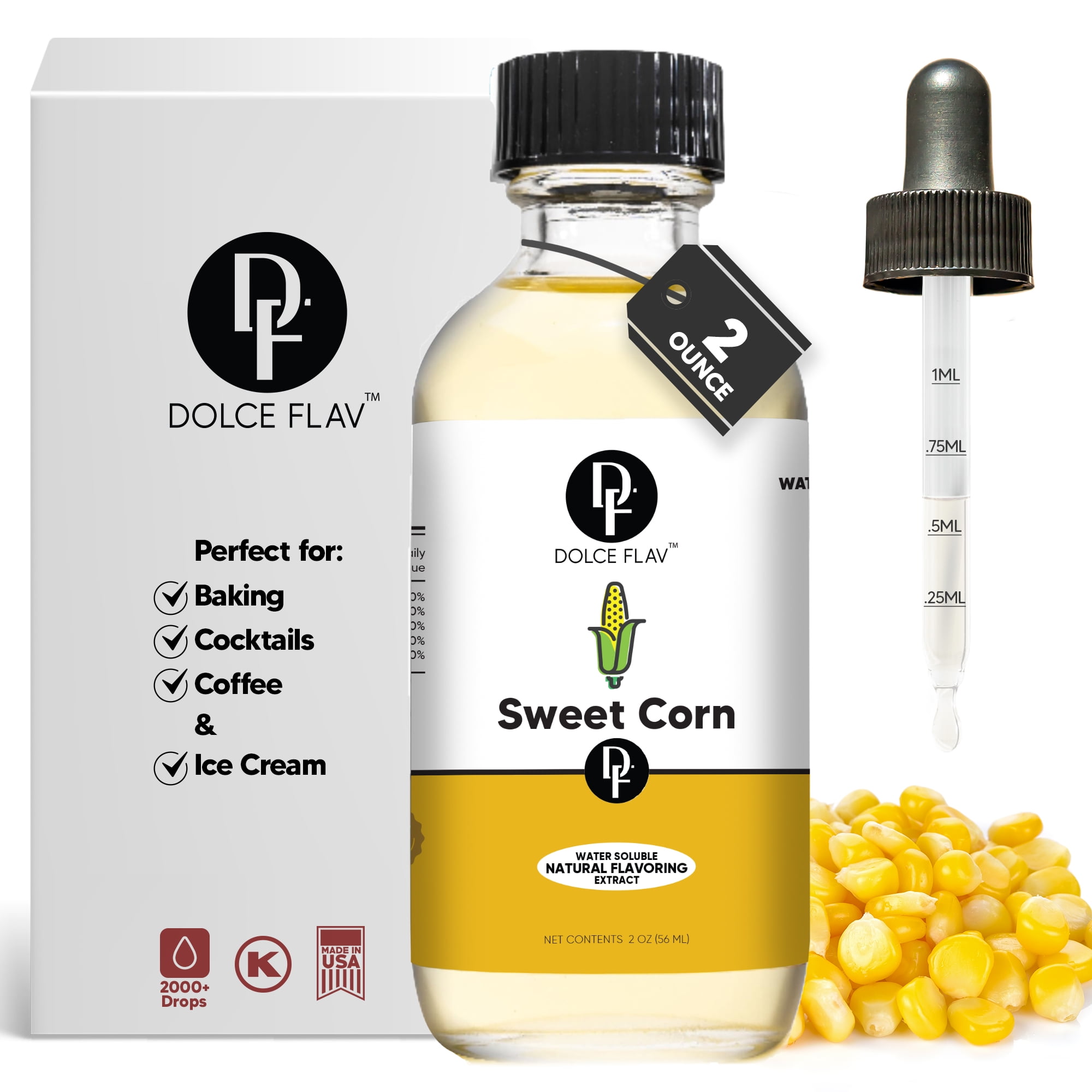 Dolce Flav - Sweet Corn Extract Water Soluble 2 oz - Walmart.com