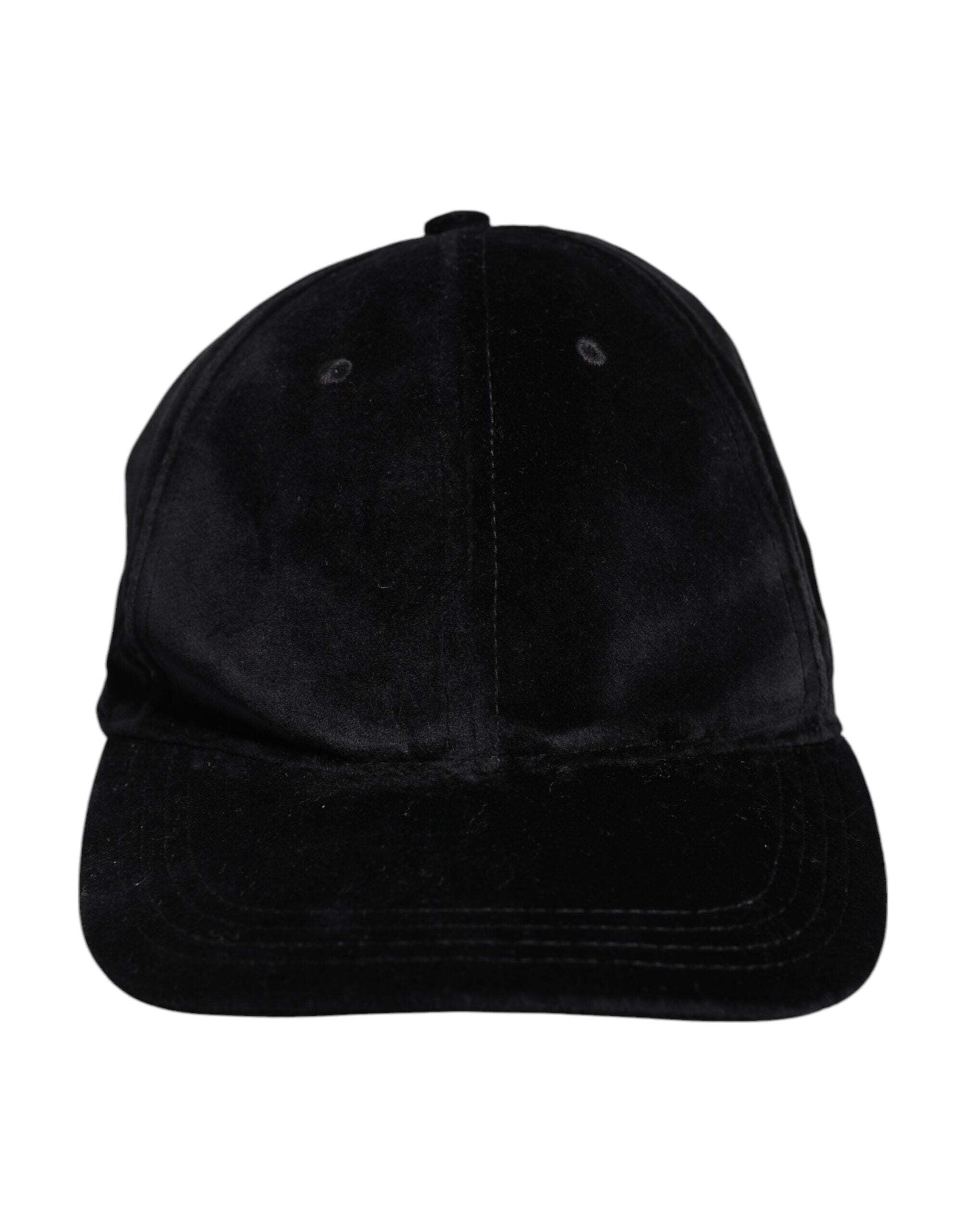Dolce Gabbana Black Cotton 6 Panels Baseball Cap - Walmart.com