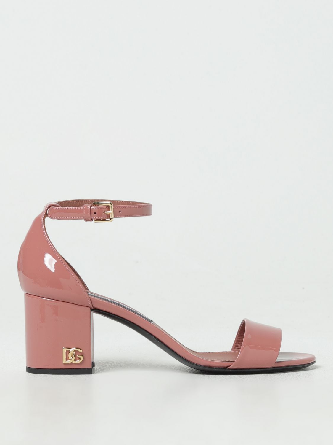 Dolce And Gabbana Heeled Sandals Woman Pink Woman