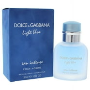 Free Shipping! D&G Light Blue Intense for Men 3.3 oz EDP SP - Walmart.com