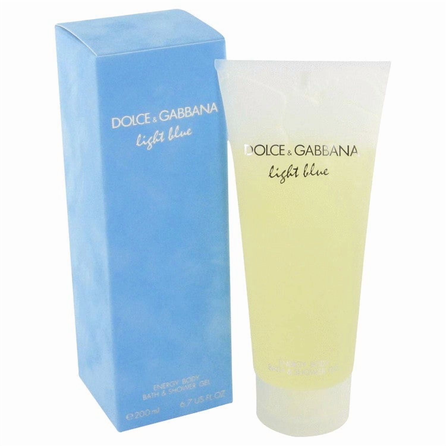 Dolce & Gabbana Light Blue Energy Body Bath & Shower Gel, 6.7 Oz ...