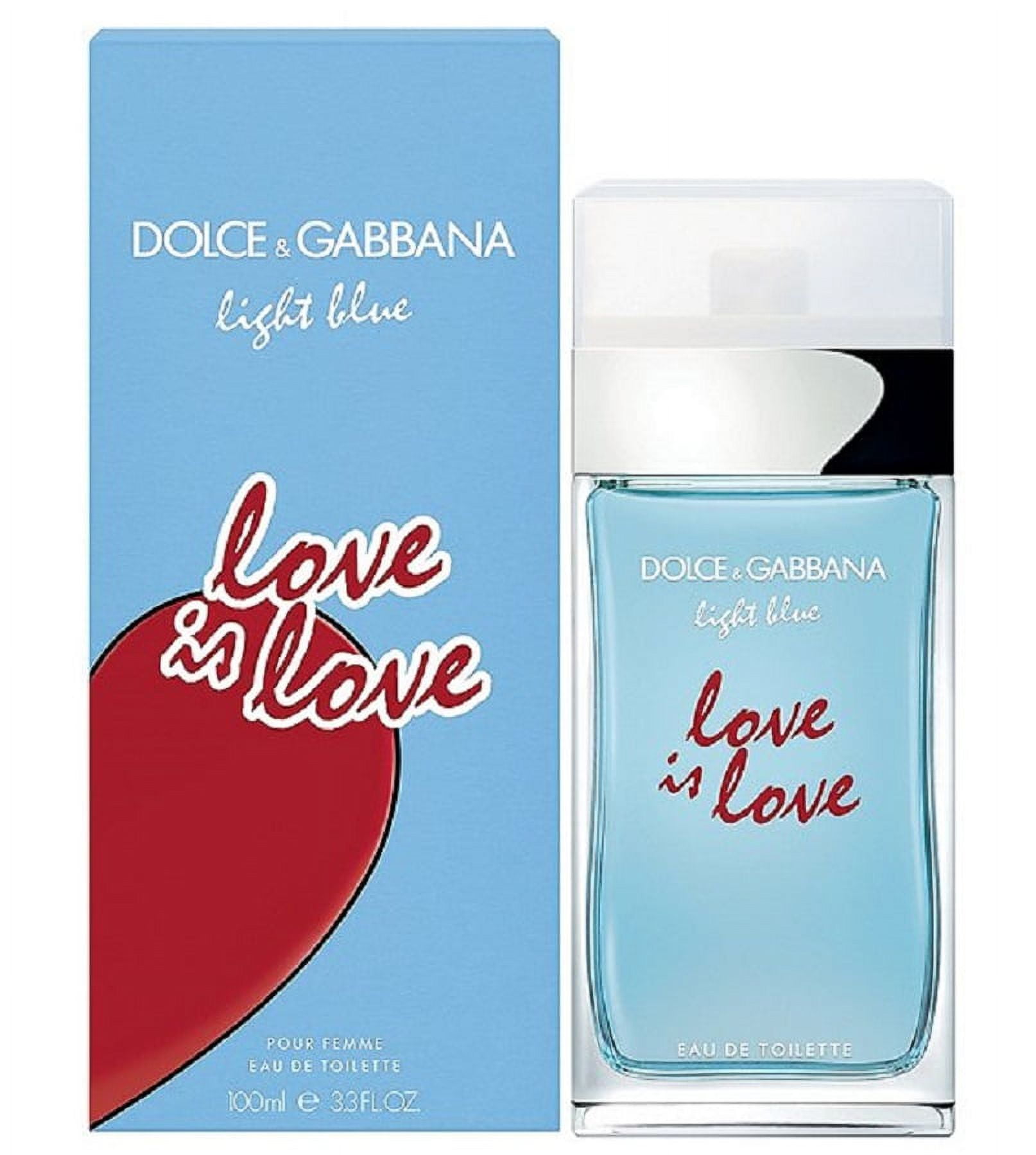 Dolce & Gabbana Light Blue Love Is Love For Women 3.4 oz ~ 100 ml EDT ...