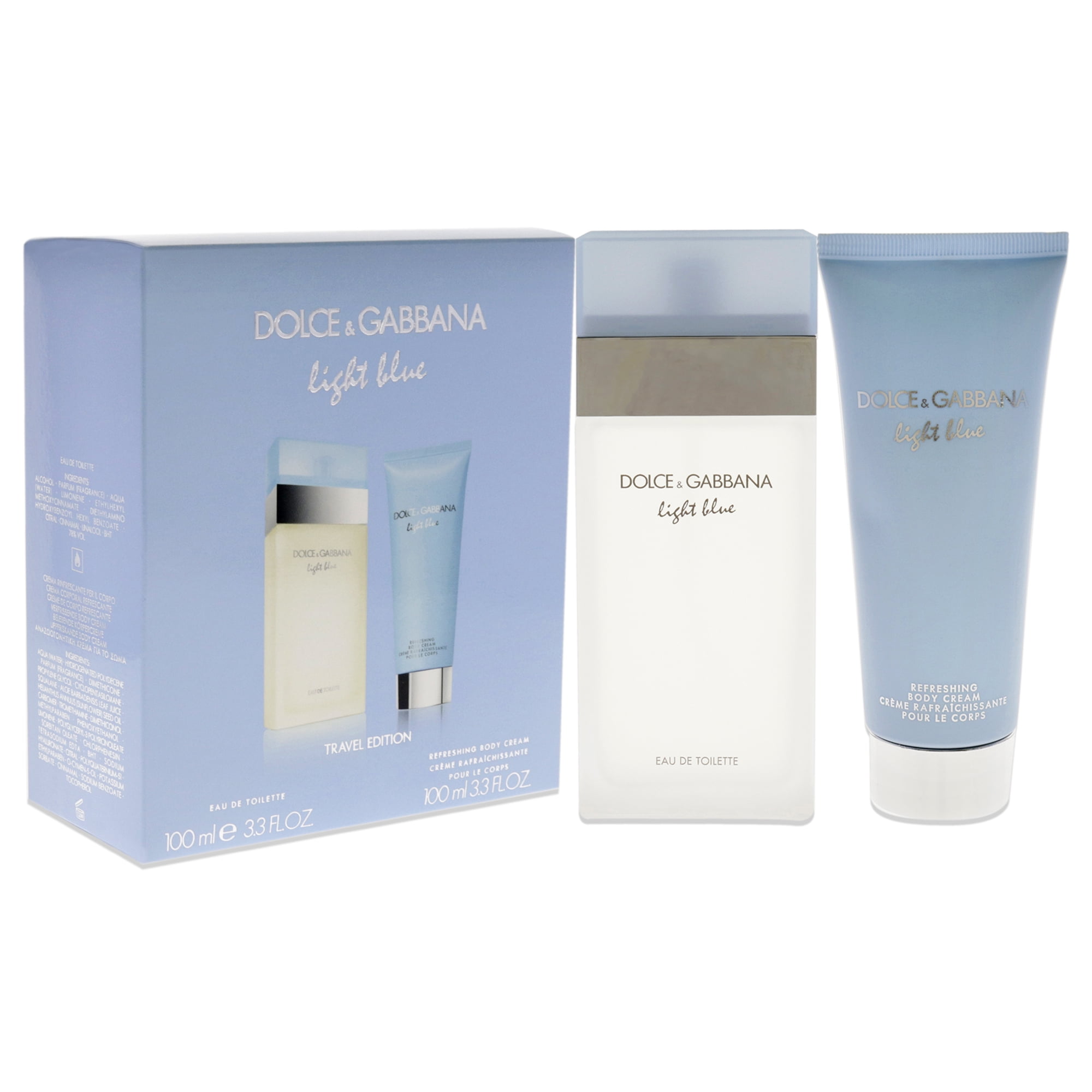 Dolce & Gabbana Light Blue Perfume Gift Set for Women, 2 Pieces ...