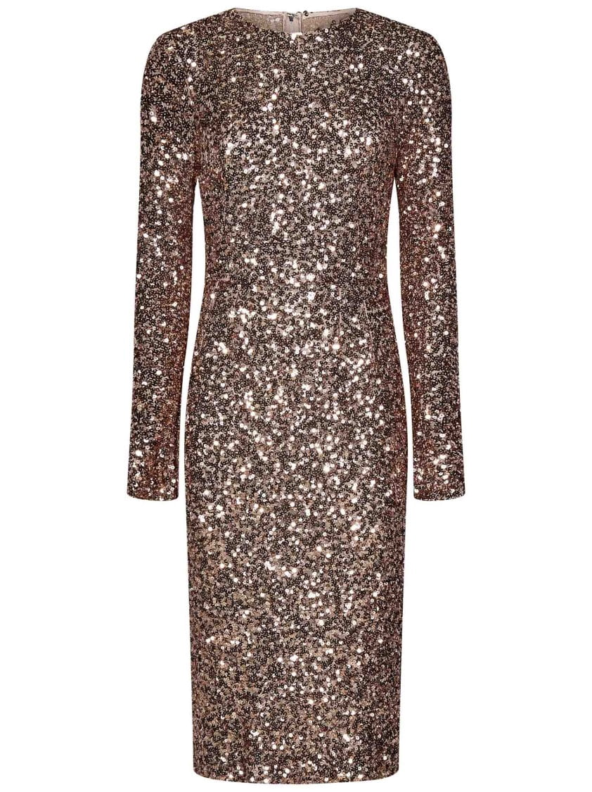 Dolce & Gabbana Exquisite Midi Dress (Women's) - Walmart.com