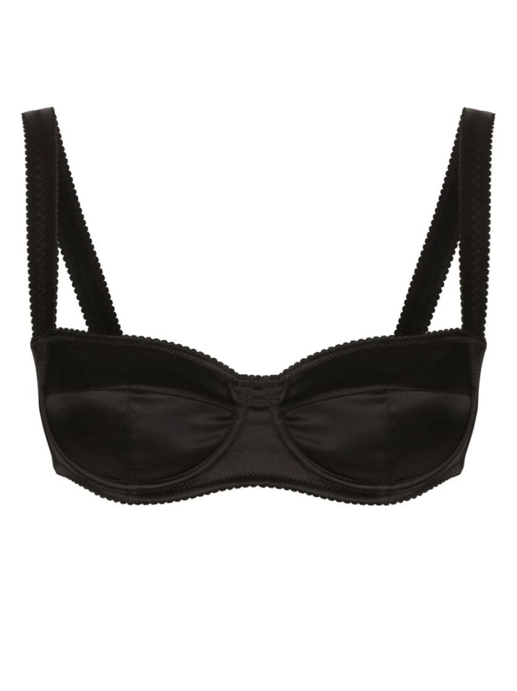 Dolce & Gabbana Women's Semi-Padded Balcony Bra Black Sizes 000-7 ...