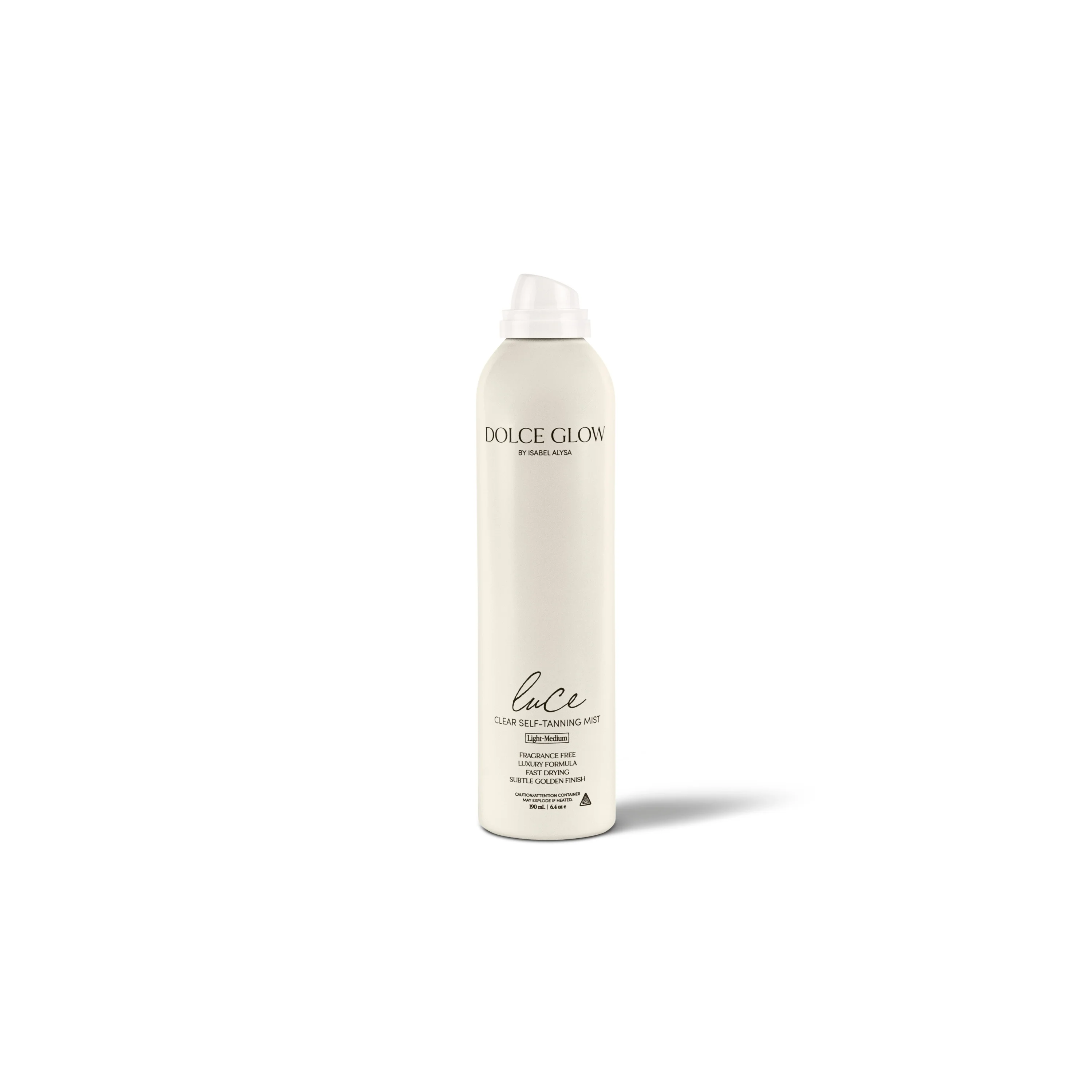 Dolce Glow Isabel Alysa Clear Self-Tanning Mist, 6.4oz – Light-Medium ...