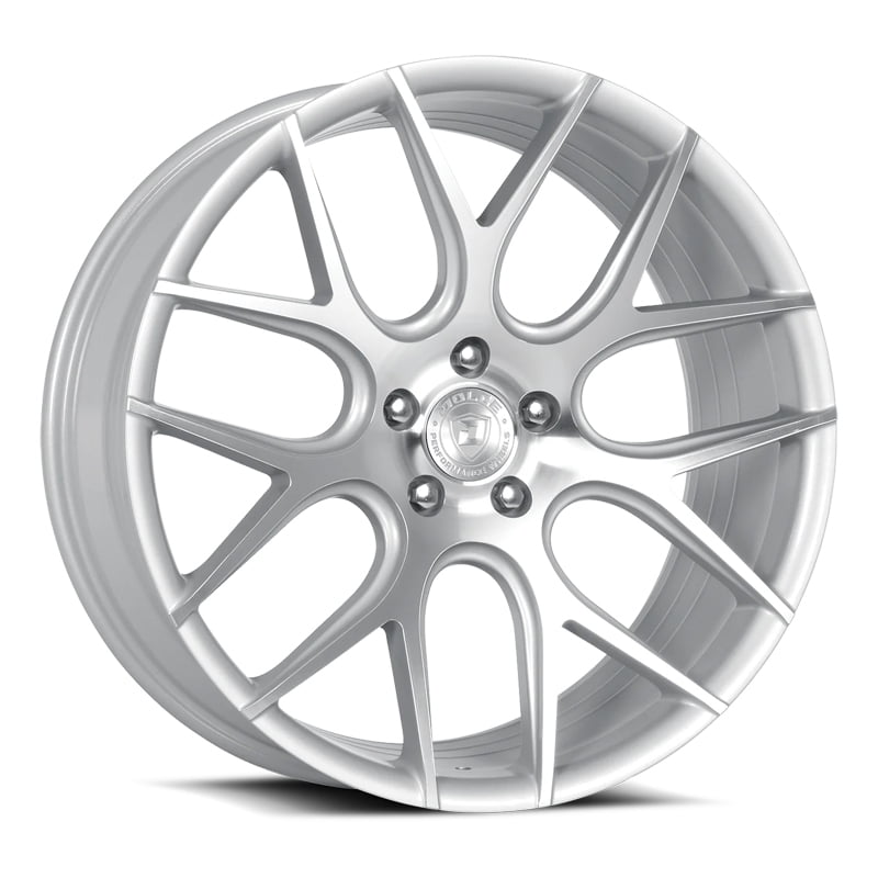 Dolce Monza Glossy Sliver Wheel 5x120 20x8.5 +28et High Performance Rim ...