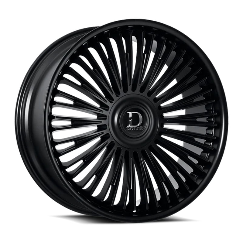 Dolce Razzo Gloss Black Wheel 6x135/6x139.7 24x10 +35et Classic Luxury ...