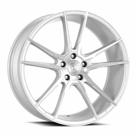 Dolce Vain 20X8.5 5X112 +35mm Gloss Silver Machined Face Wheel 20" Inch ...