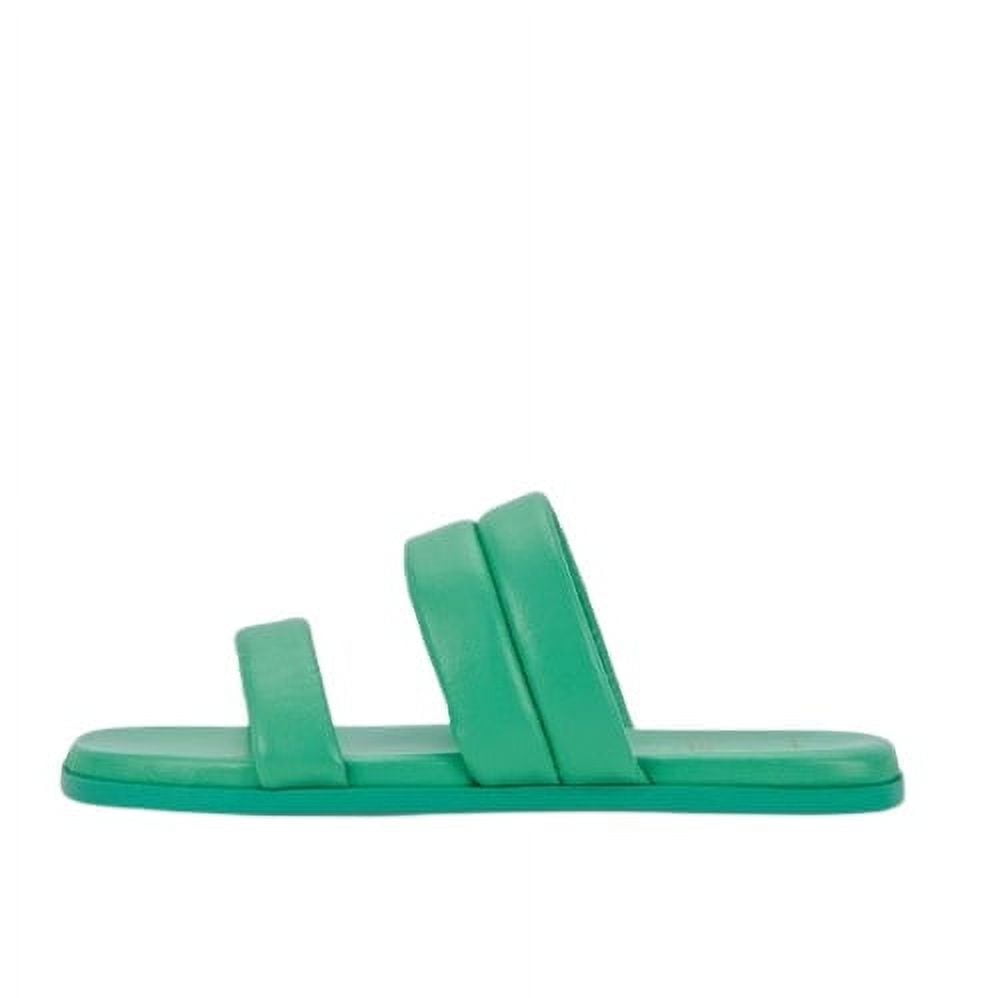 Dolce Vita Adore Pistachio Leather Slip On Strappy Open Squared Toe ...