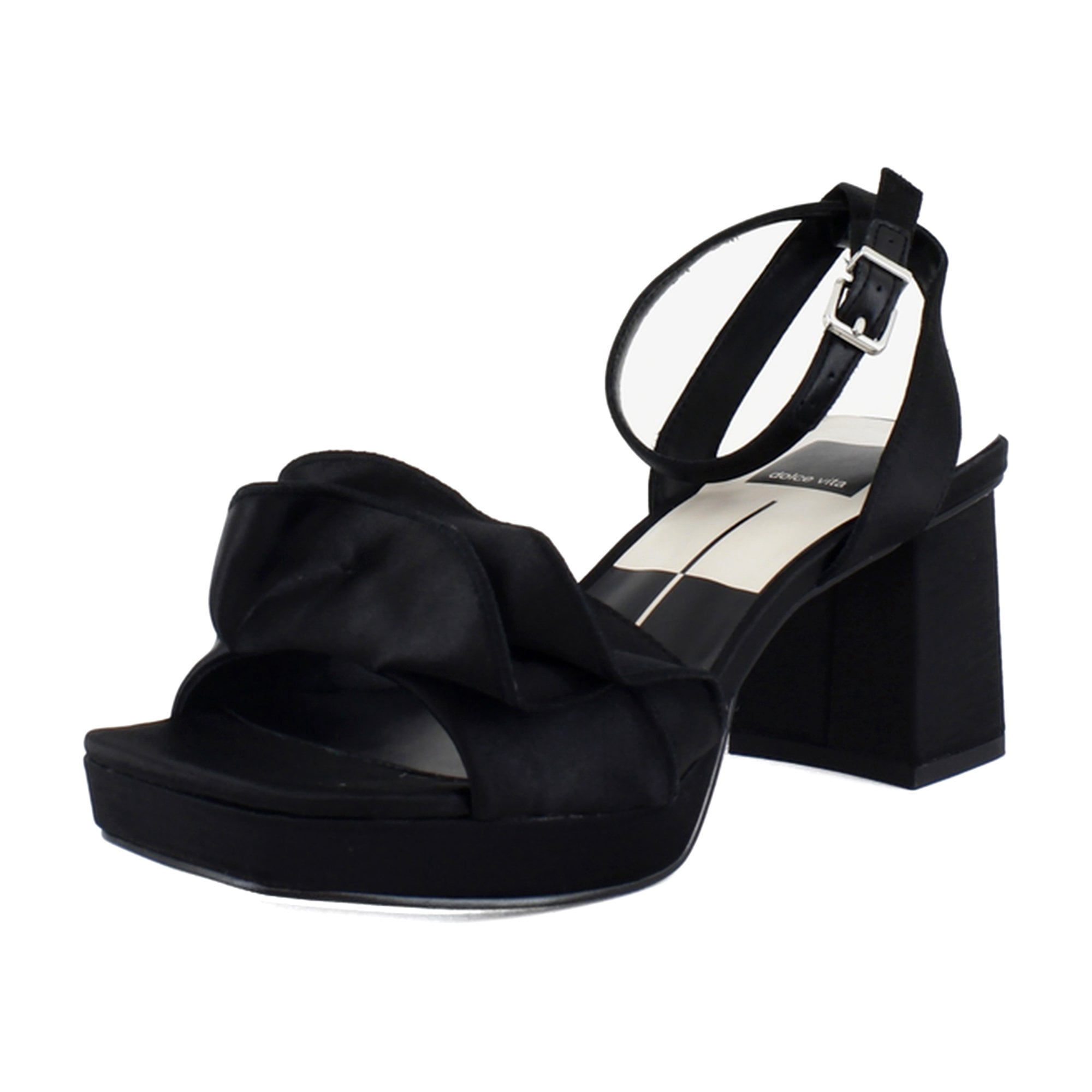 Dolce Vita Cheer Women's Heels Onyx Satin Size 7 M - Walmart.com