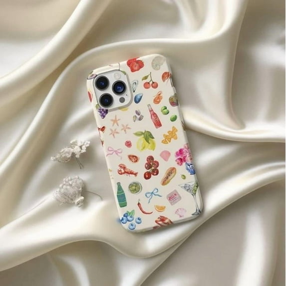 Dolce Vita Coastal Summer Aesthetic Phone Case for iPhone 12-17 Pro Max ...