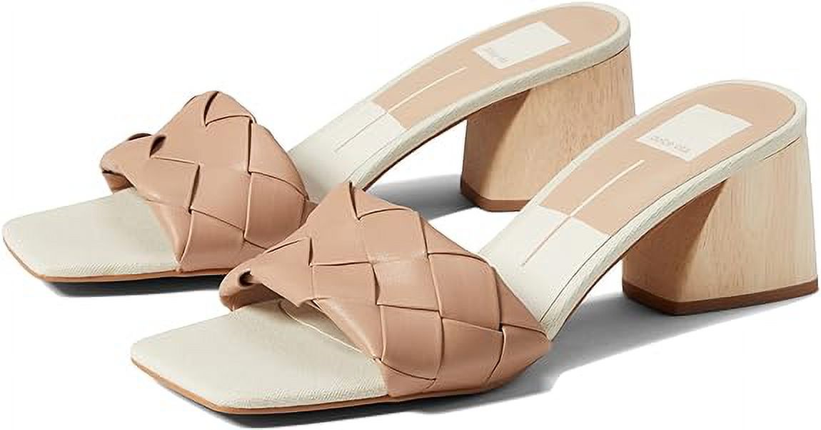 Dolce Vita Moly Cafe Stella Slip On Squared Open Toe Block Heeled ...