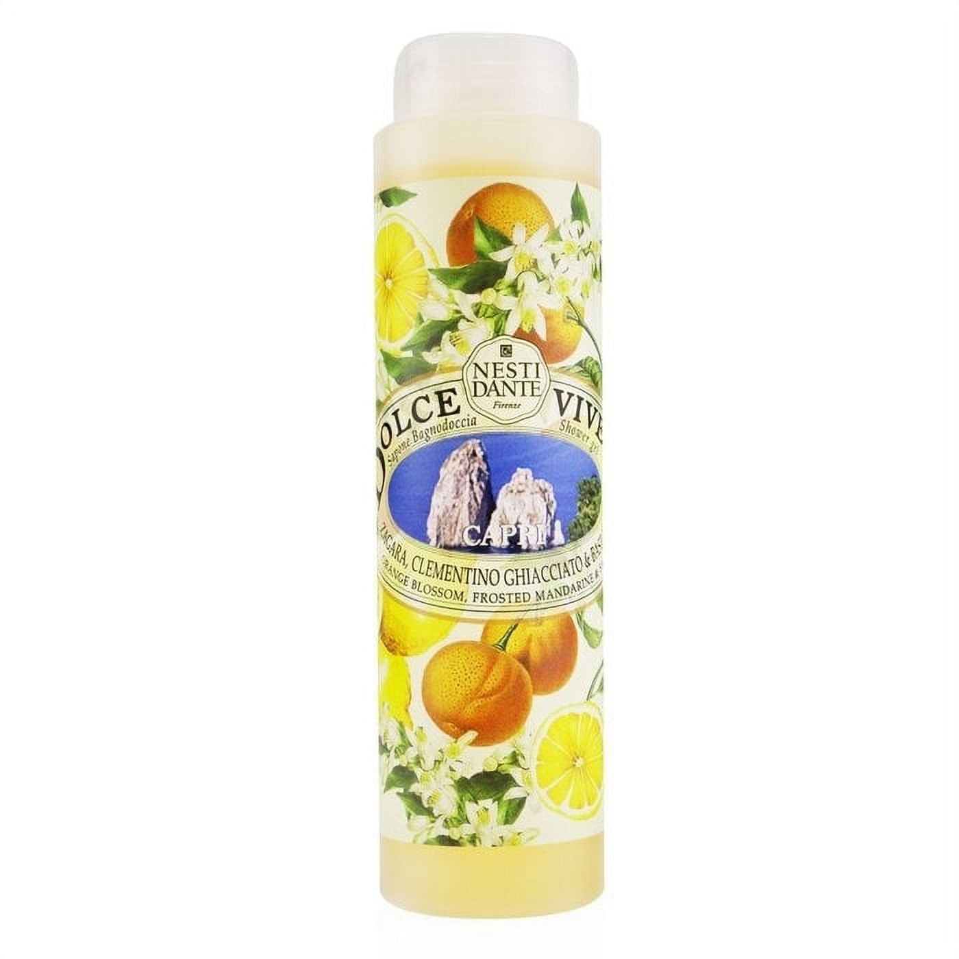 Dolce Vivere Shower Gel - Capri - Orange Blossom, Frosted Mandarine ...