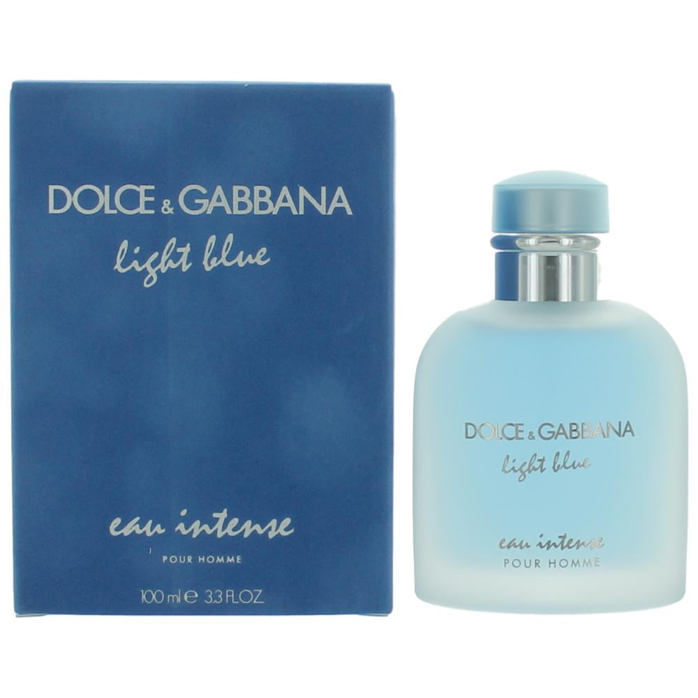 Dolce & Gabbana Light Blue Eau Intense Men 3.3 oz EDP Spray - Walmart.com