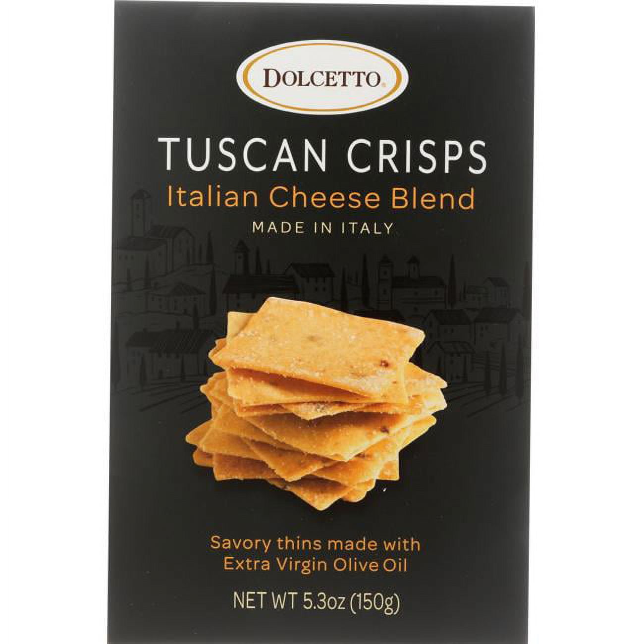 Dolcetto Tuscan Crisps Italian Cheese Blend 2 packs - Walmart.com