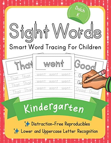 Pre-Owned Dolch Kindergarten Sight Words: Smart Word Tracing For ...