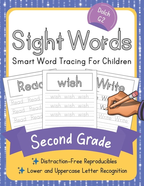 Dolch Second Grade Sight Words : Smart Word Tracing For Children ...