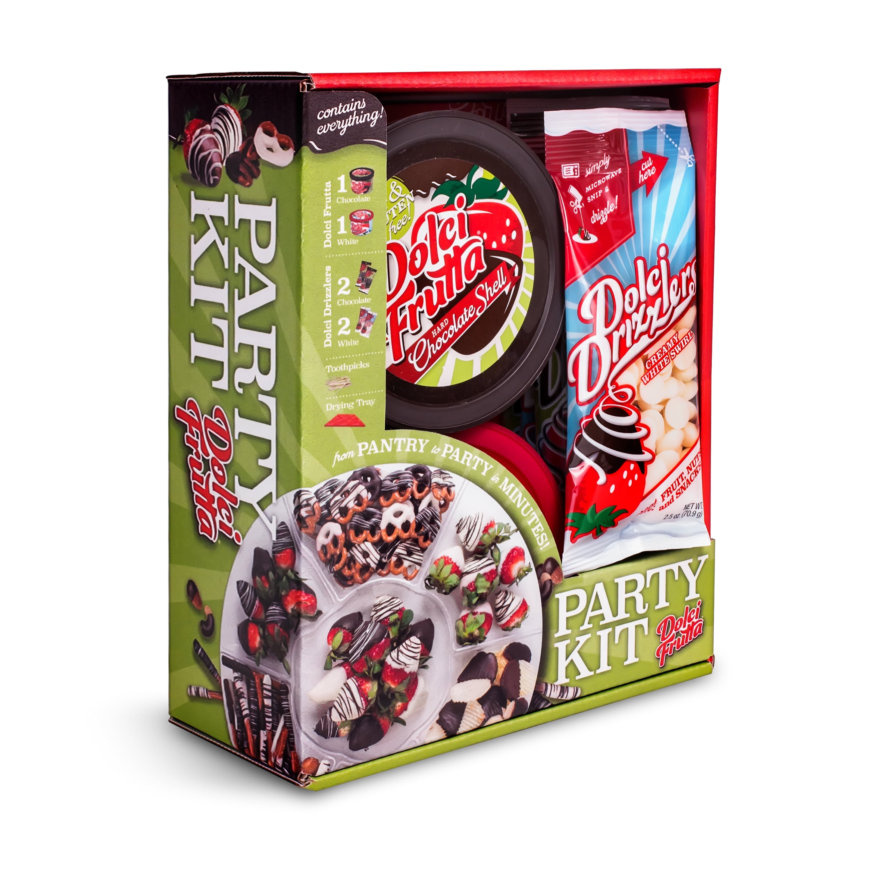 Dolci Frutta Party Kit, Dip & Drizzle Decorating Kit - Walmart.com