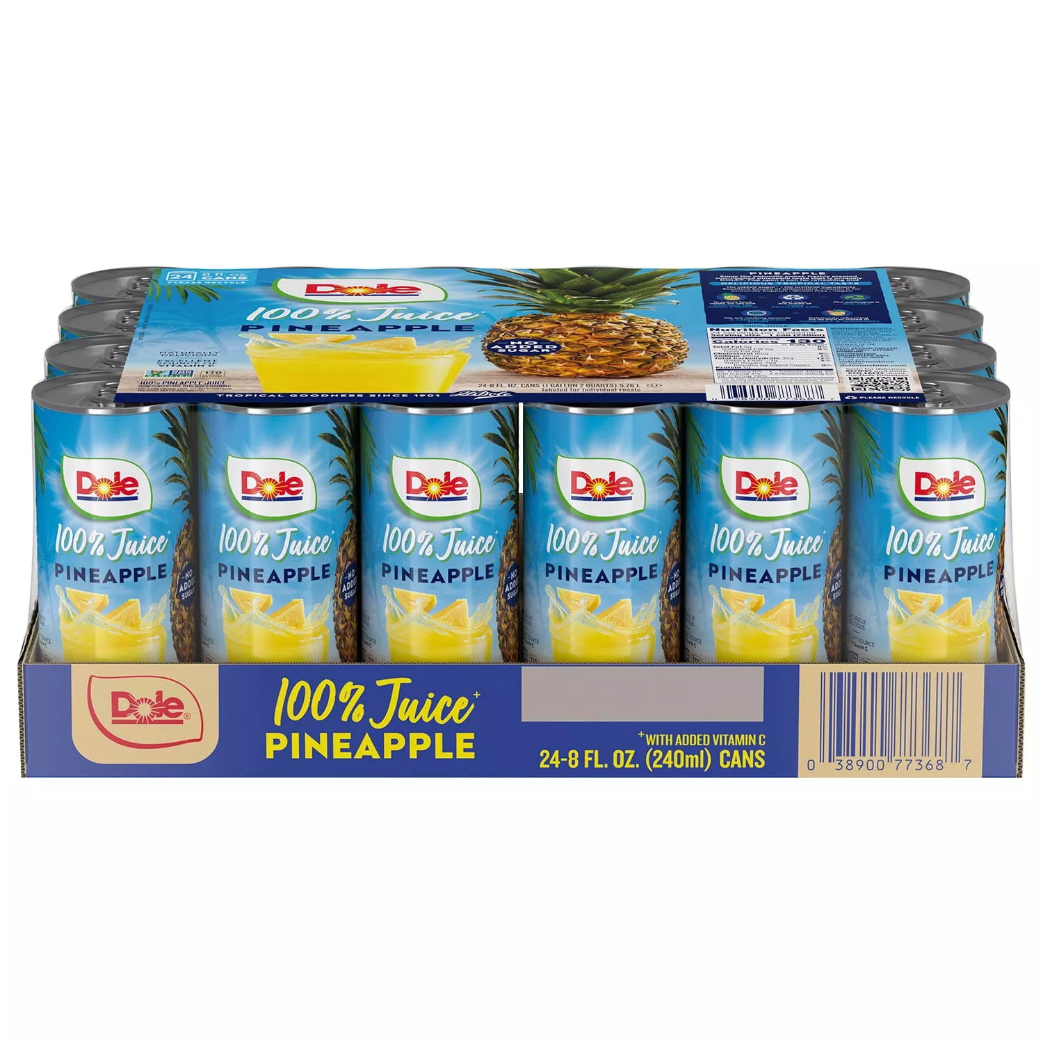 Bulk Pack of 24 Dole Pineapple Juice Cans, 8.4 fl oz Philippines | Ubuy