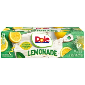 Dole Lemonade, 20 oz Bottles, 24 Pack, Classic Refreshing Citrus Drink ...