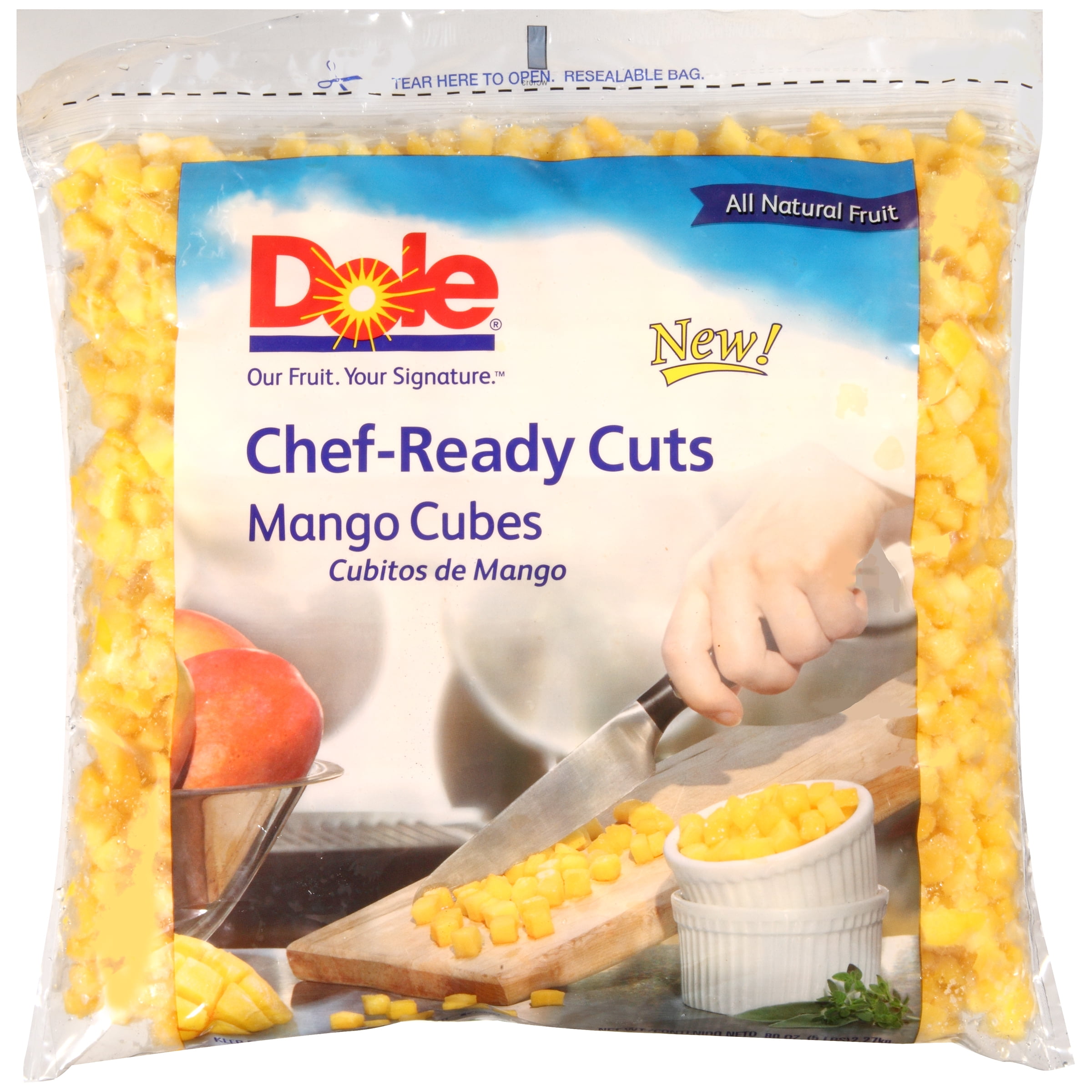 Dole, Mango Cubes, 5 lb, (2 count) - Walmart.com