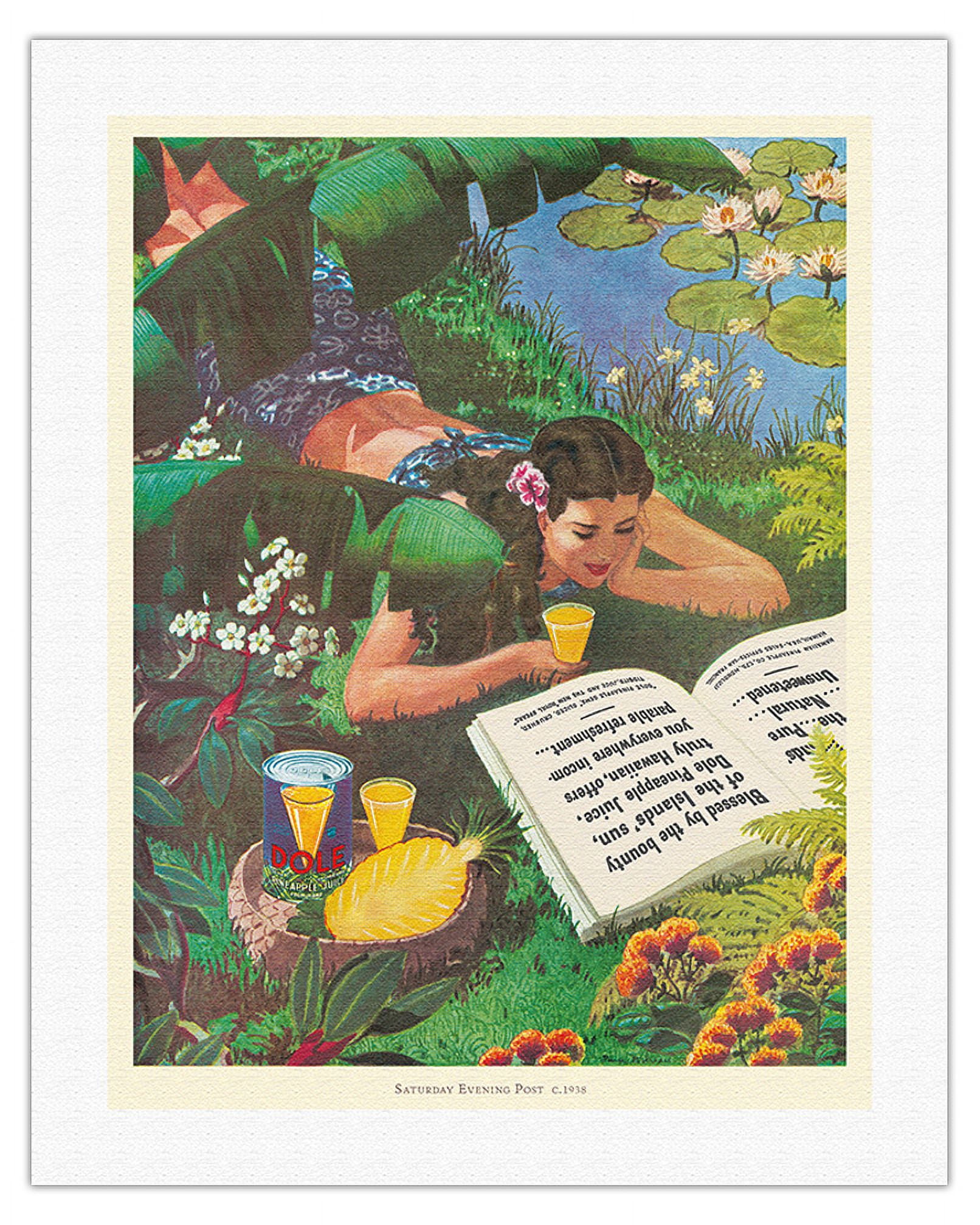 Dole Pineapple Juice Advertisement - From the Saturday Evening Post ...