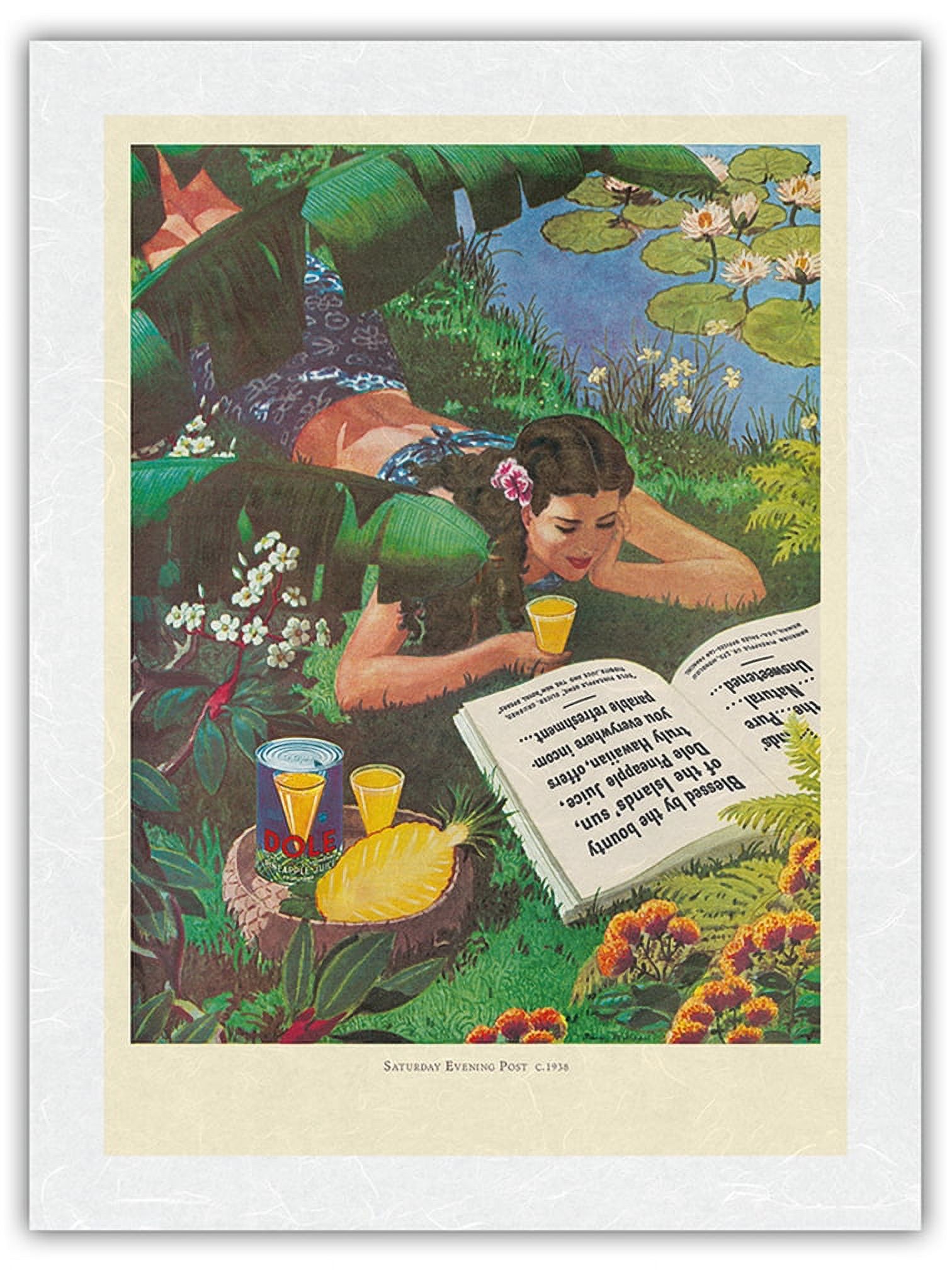 Dole Pineapple Juice Advertisement - From the Saturday Evening Post ...