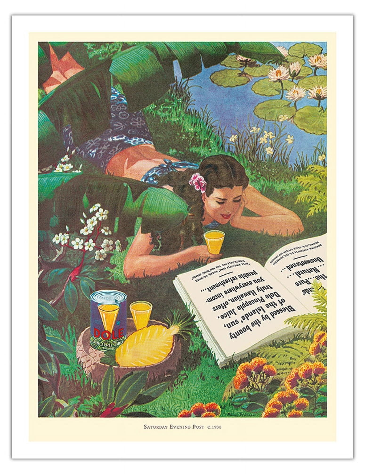 Dole Pineapple Juice Advertisement - From the Saturday Evening Post ...