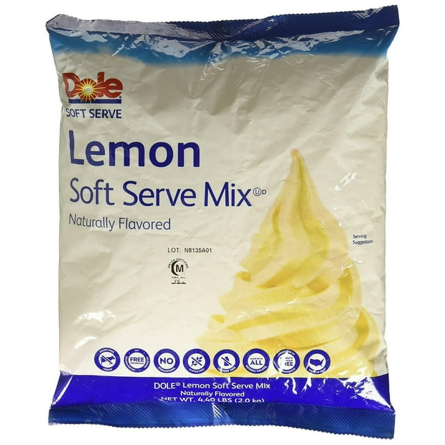 Dole Soft Serve Lemon Mix, 4.40 lbs - Walmart.com