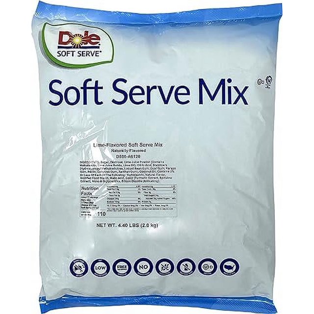 Dole Soft Serve Mix - Lime (4.4 lbs) - Walmart.com