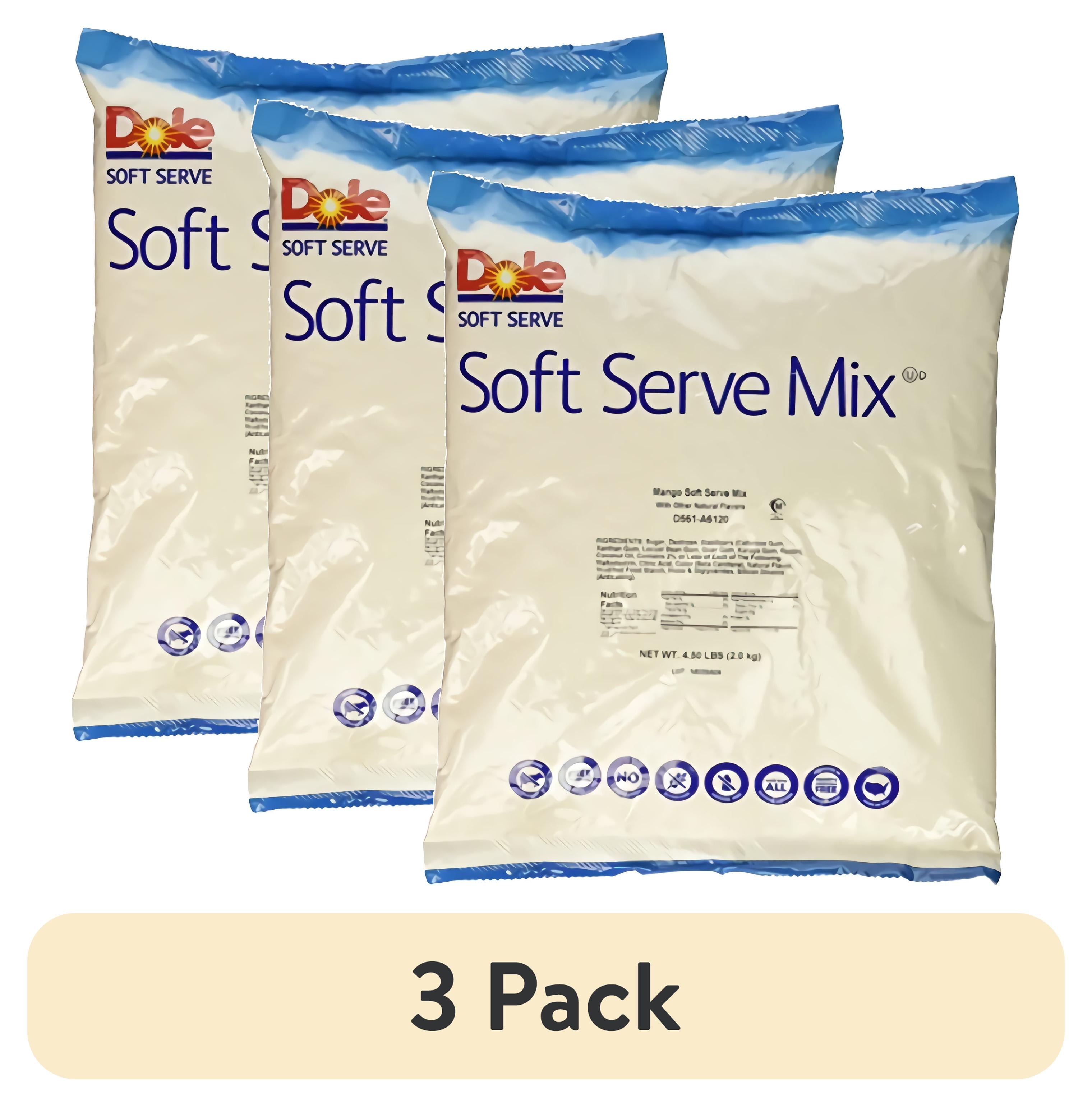 (3 pack) Dole Soft Serve Mix, Mango, 4.75 Pound - Walmart.com