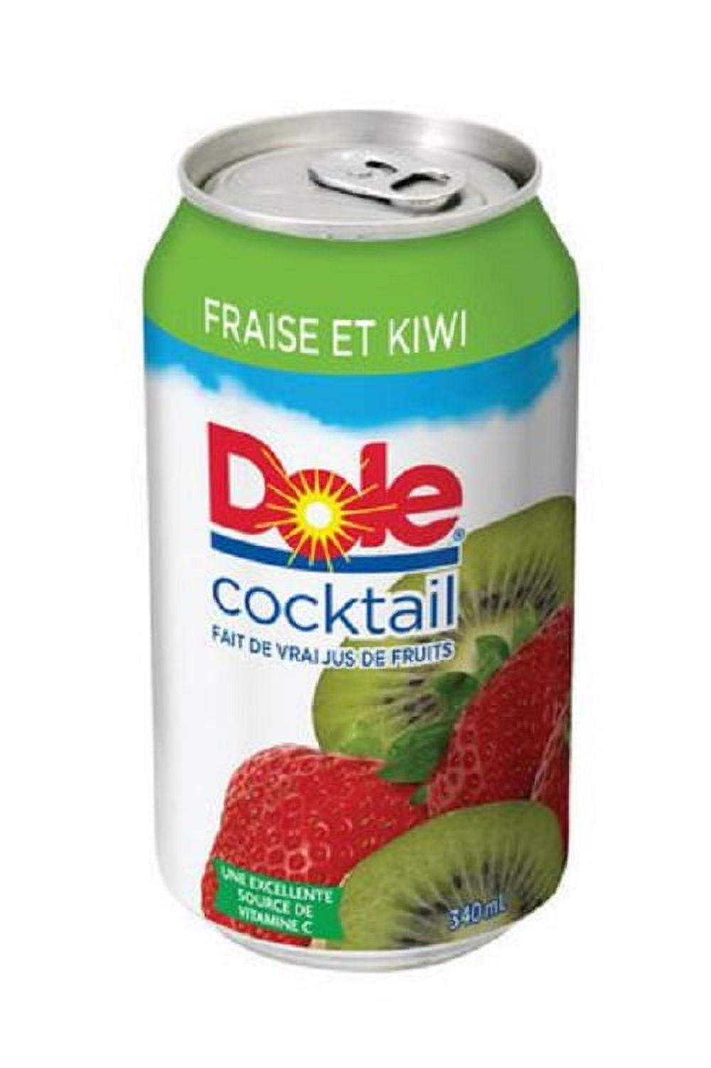 Dole Strawberry Kiwi - 340 Ml X 12 Cans - Walmart.com