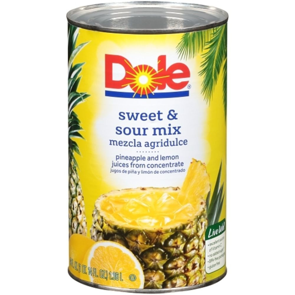 Dole Sweet & Sour Cocktail Mixer - 46 Ounce - 12 Per Case - Walmart.com