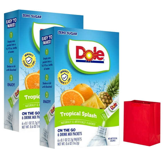 Grancie's Corner Dole Tropical Splash Drink Mix, Zero Sugar, 12 ...