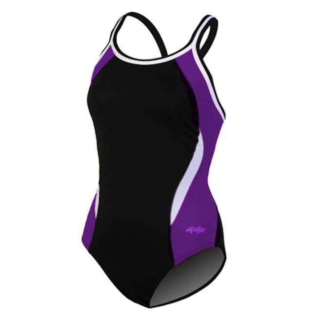 Women's Dolfin Team Colorblock DBX Back Competitive One-Piece Swimsuit ...