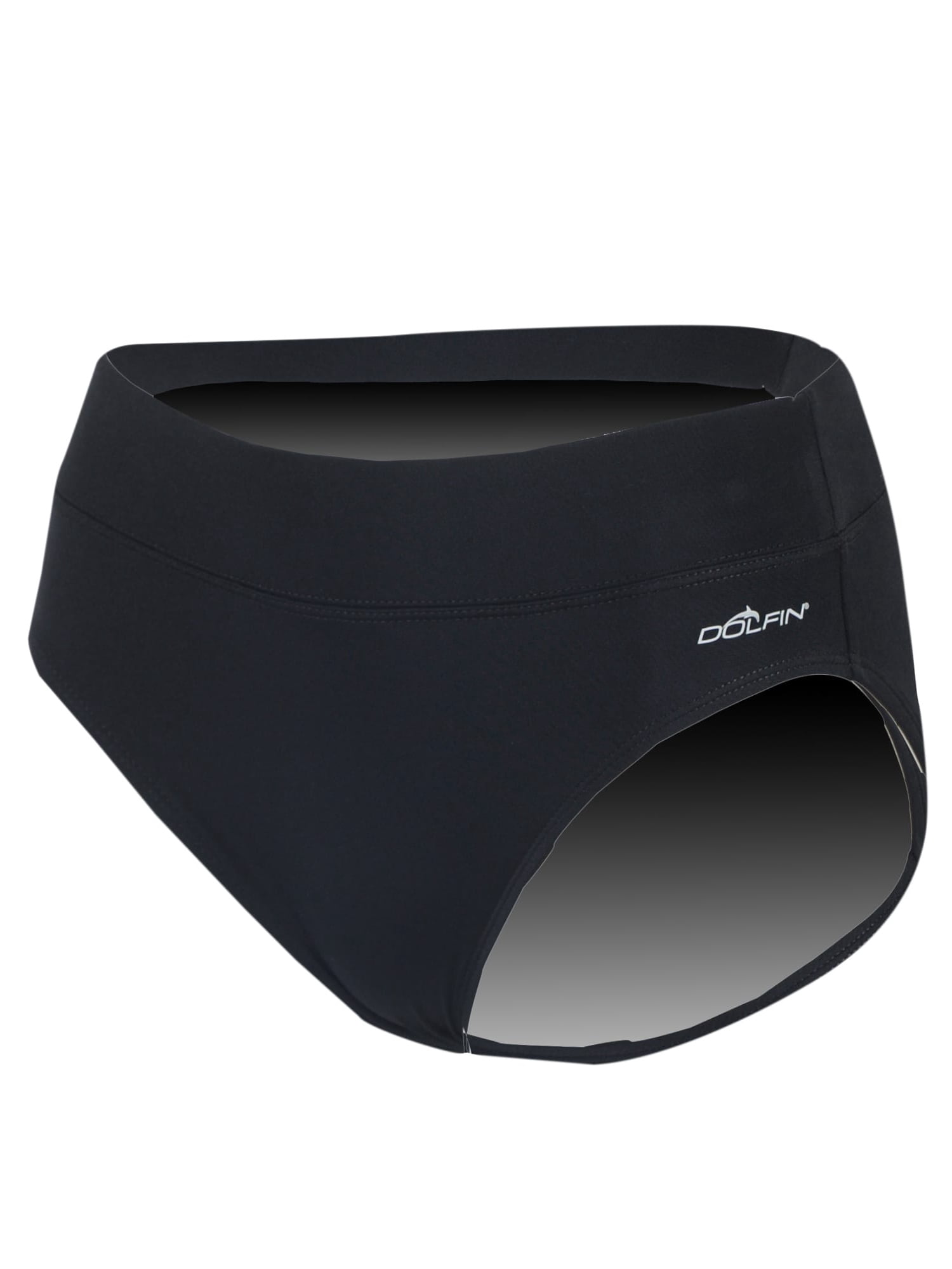 Dolfin Aquashape Women's Moderate Cut Brief Swimsuit Bottom in Black ...