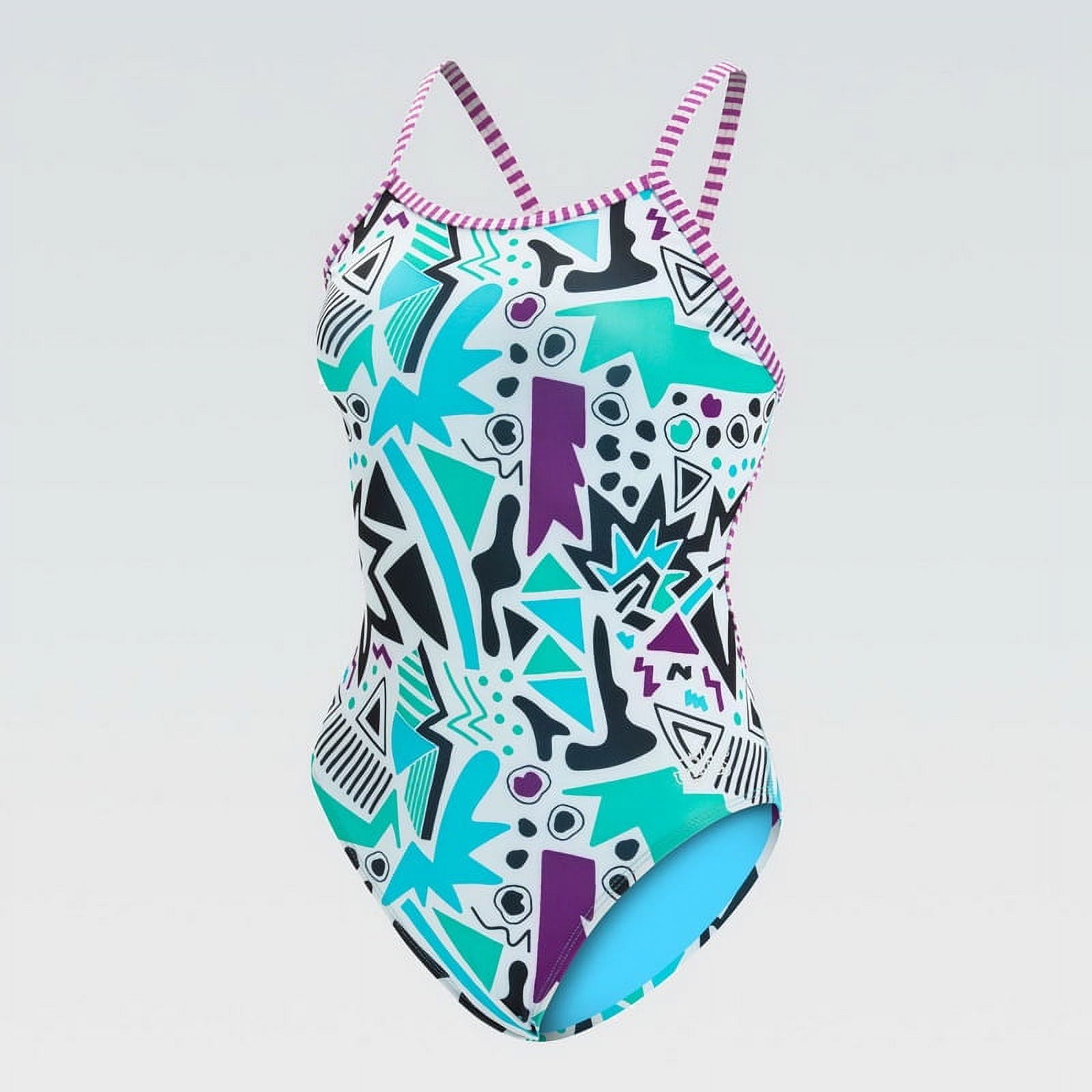 Dolfin Uglies Print String Back Swimsuit in Push Play, Size 30 ...