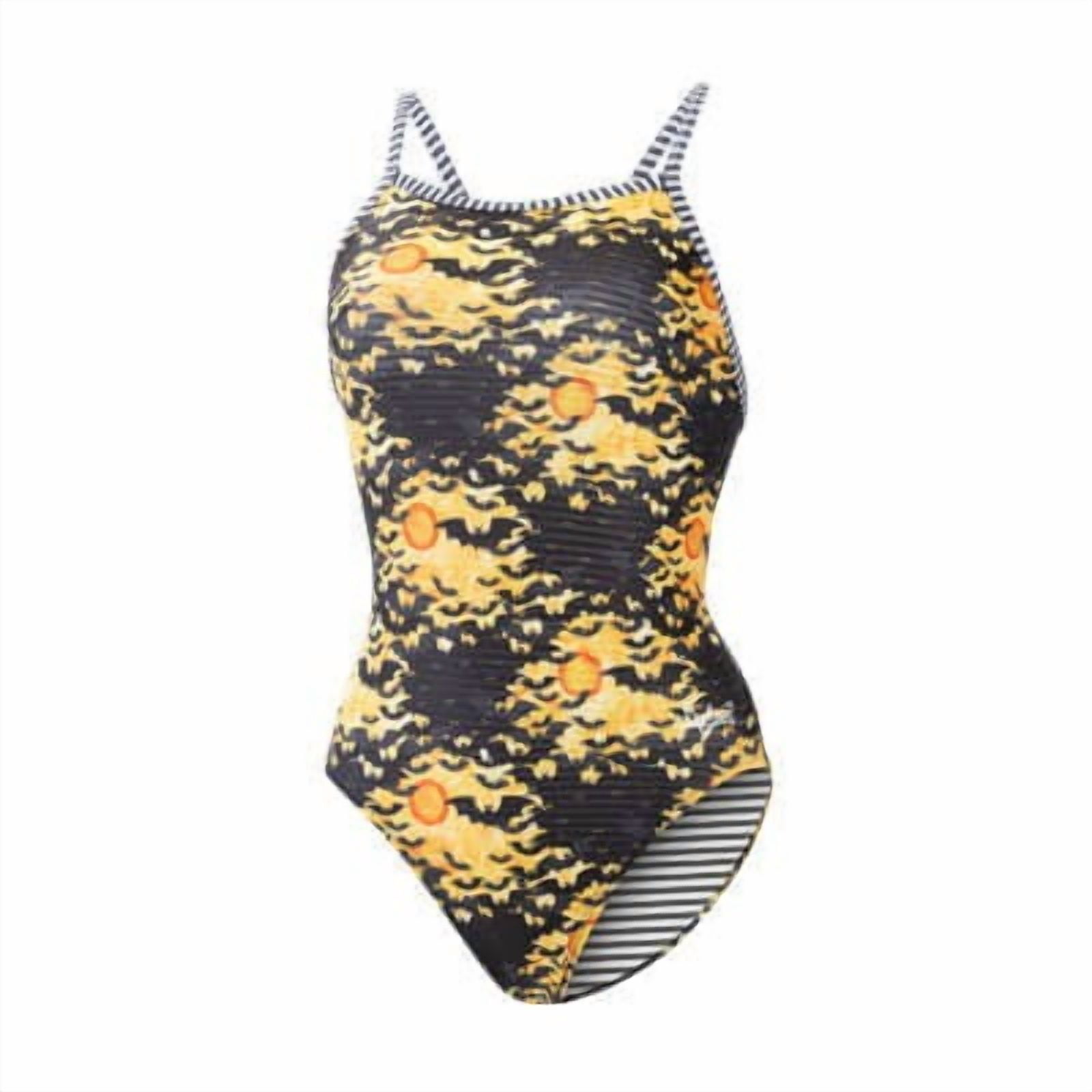 Dolfin Women's Uglies Bat Dance V-Back One Piece Swimsuit - Walmart.com